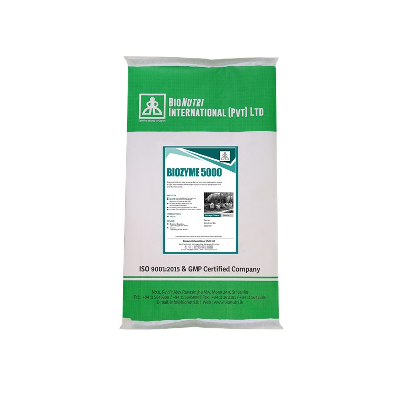 Biozyme 5000 Phytase Food Suppliment - BioNutri Internationl (Pvt) Ltd.