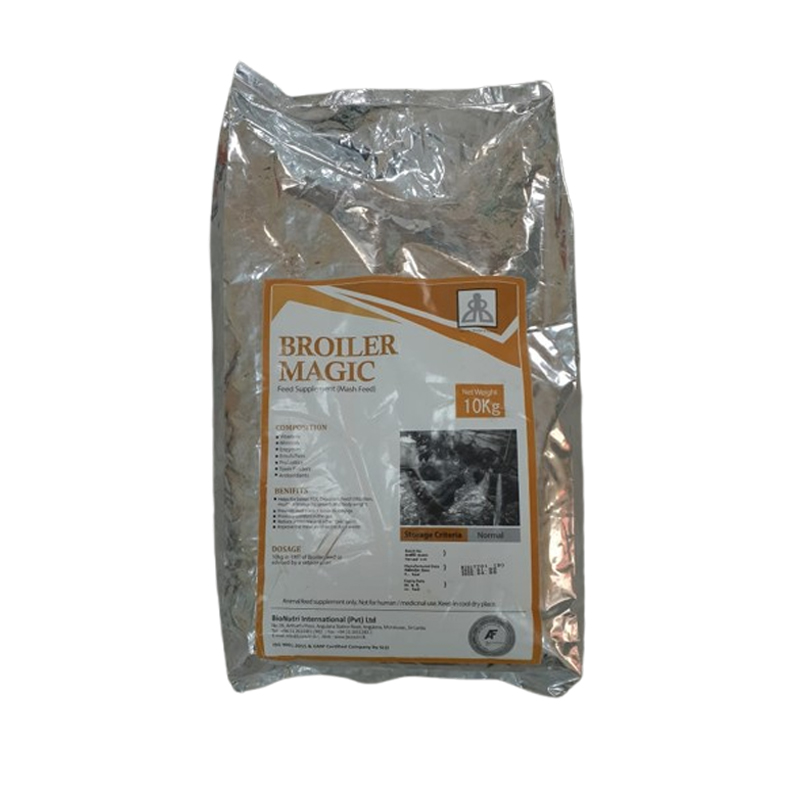 Broiler Magic Feed Suppliment - BioNutri Internationl (Pvt) Ltd.